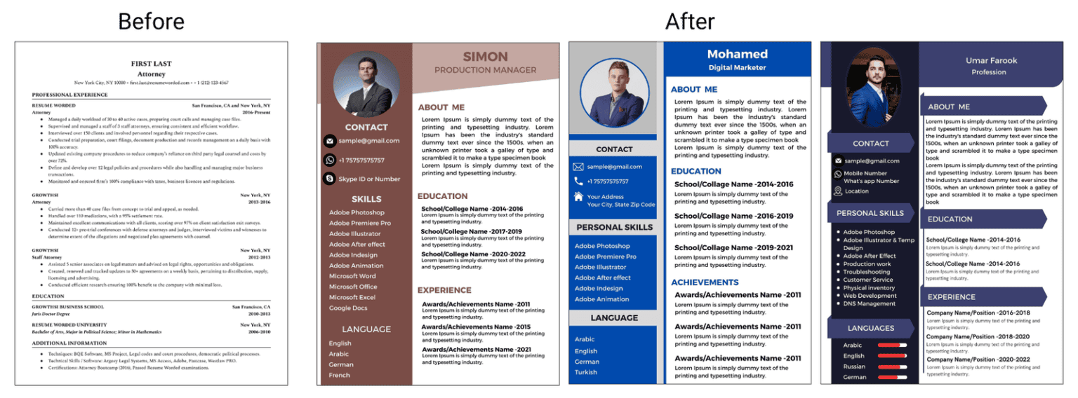 Dubai Resume Template - UAE Job Resumes 2026